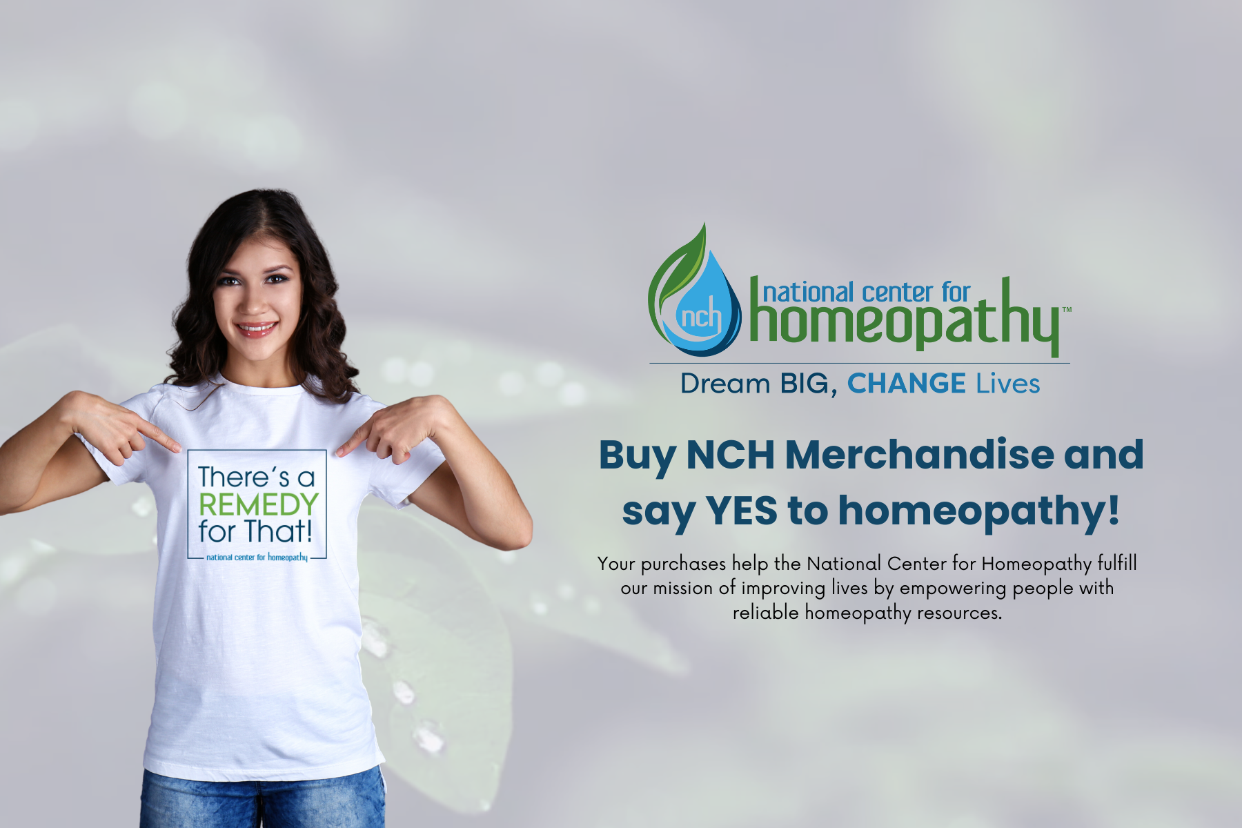 National Center for Homeopathy merchandise and shirts – Homeopathy Merch